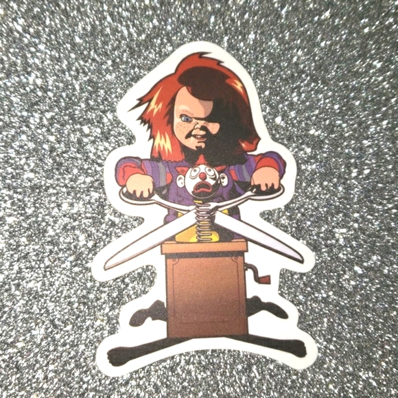 Movie | Design | 10 Horror Movie Waterproof Sticker Chucky Childs Play ...